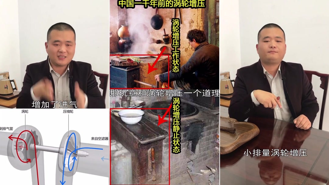 汽车涡轮增压发动机不是什么高大上的黑科技!中国用了都上千年啦...