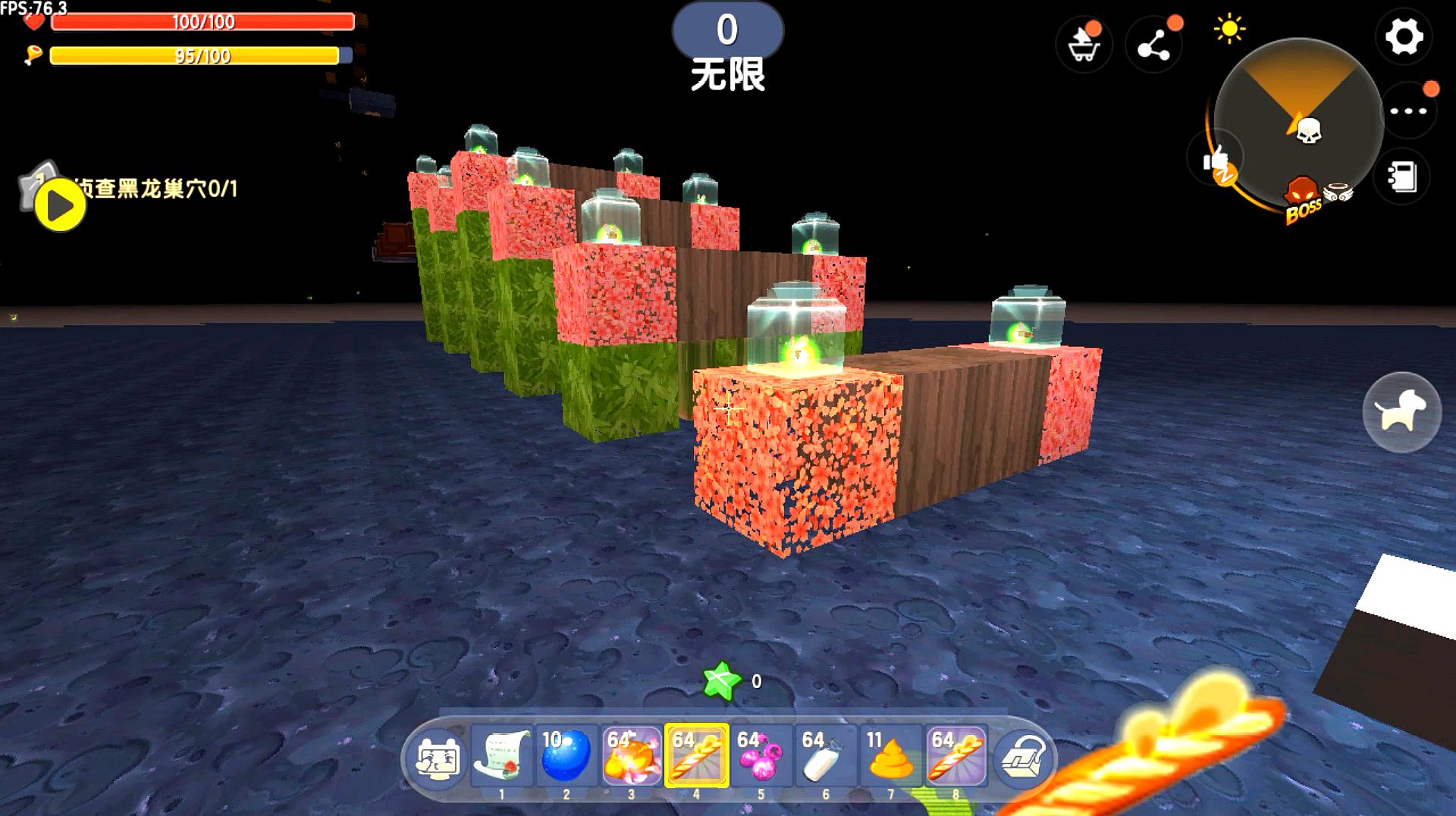 迷你世界:没有复活点,每次都要自己跑回去