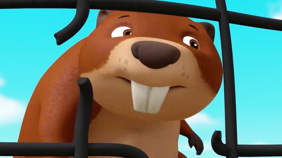 汪汪队:皮皮你是真调皮,牙还挺锋利,铺网都困不住你啦