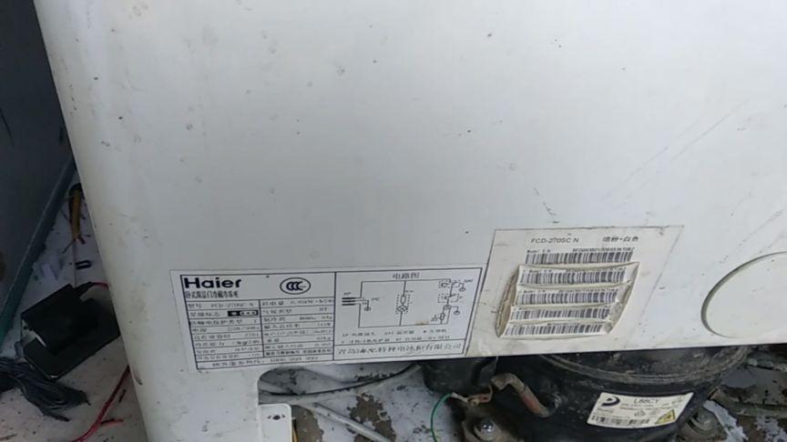 海尔冰柜型号:FCD-270SC N 开机压缩机电流4.8A左右,压缩机…