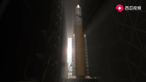 动画展示火箭发射流程,卫星如何被发射到几十万公里之外的月球的