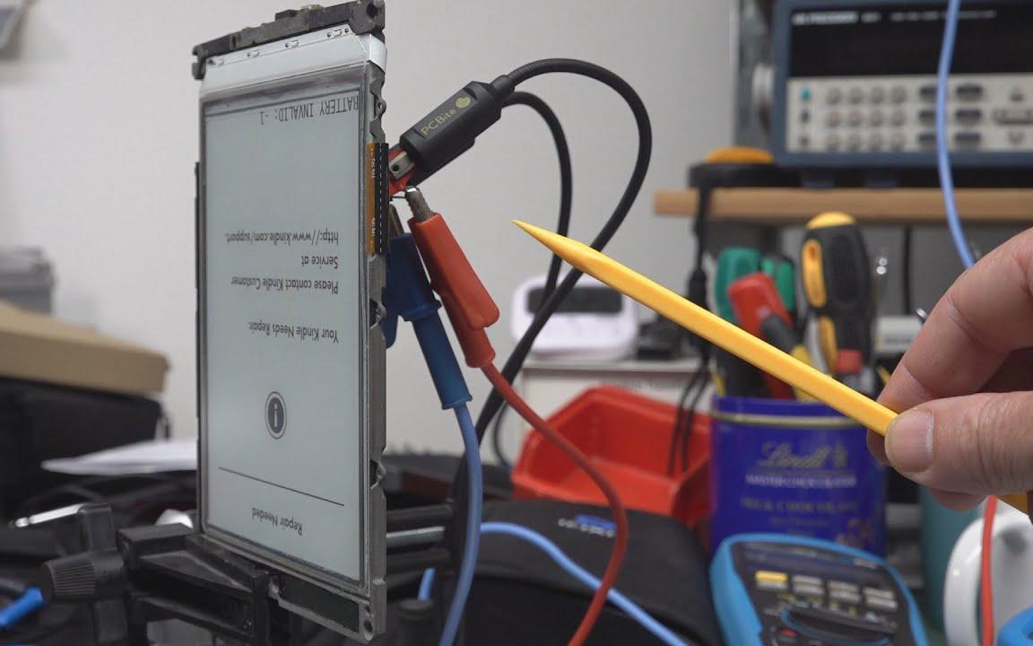[搬] EEVblog [EE记录]维修Kindle换电池顺带修了触摸屏