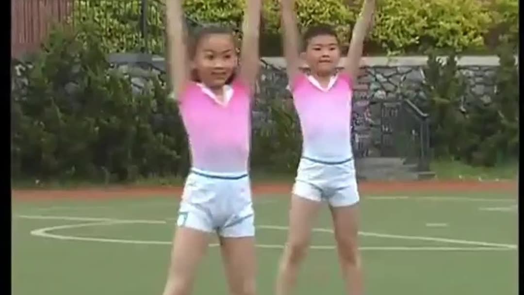 第三套全国小学生广播体操希望风帆分解动作完整版全部版