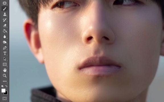 ps修图快速质感磨皮修肤小技巧详解