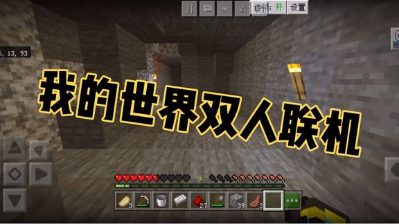 我的世界双人联机。