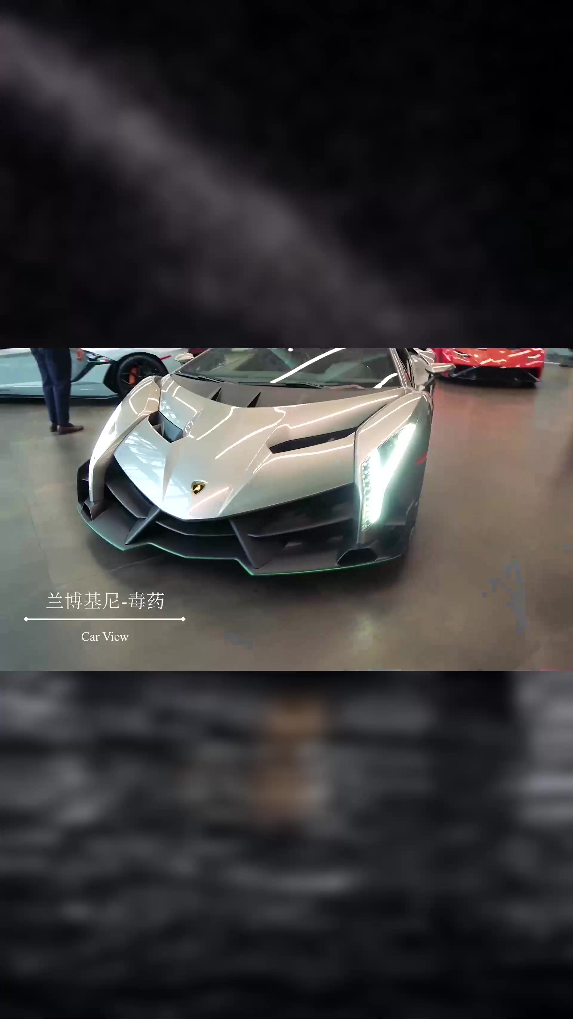 "圈出你身边有实力拿下的朋友"兰博基尼毒药