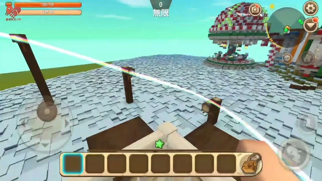 迷你世界趣味模式:完了我怎么被卡在这里了