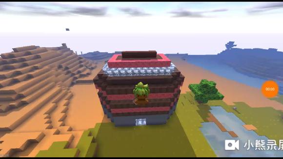 迷你世界:开始制作新坑 后面的微缩模型一点长进都没有ߤ