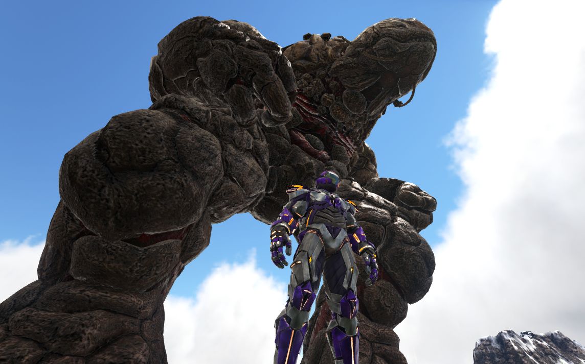 【幻梦解说】方舟仙境生存#29:驯服石头人!最强外援!