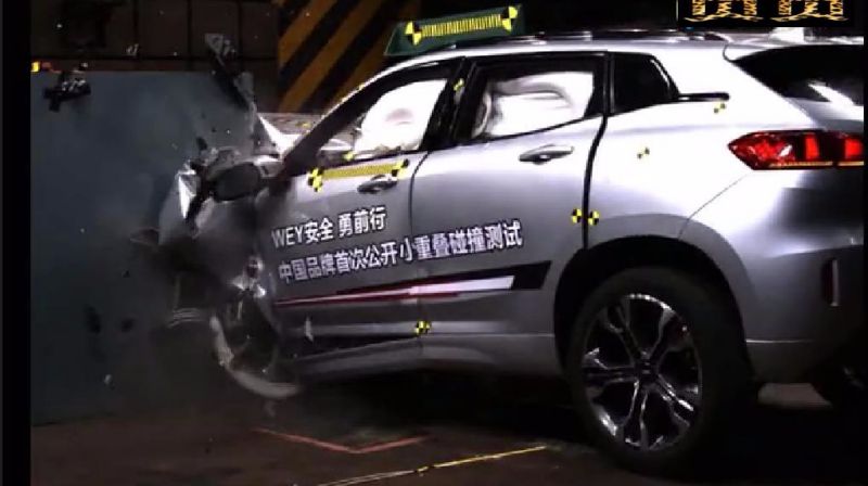 看完WEY VV7的碰撞测试,才知道什么是结实!