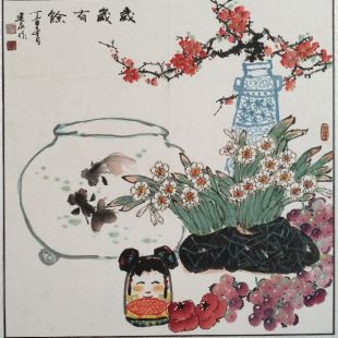 祝建永写意花鸟画课堂 