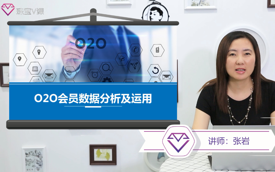 张岩老师《O2O会员数据分析及运用》