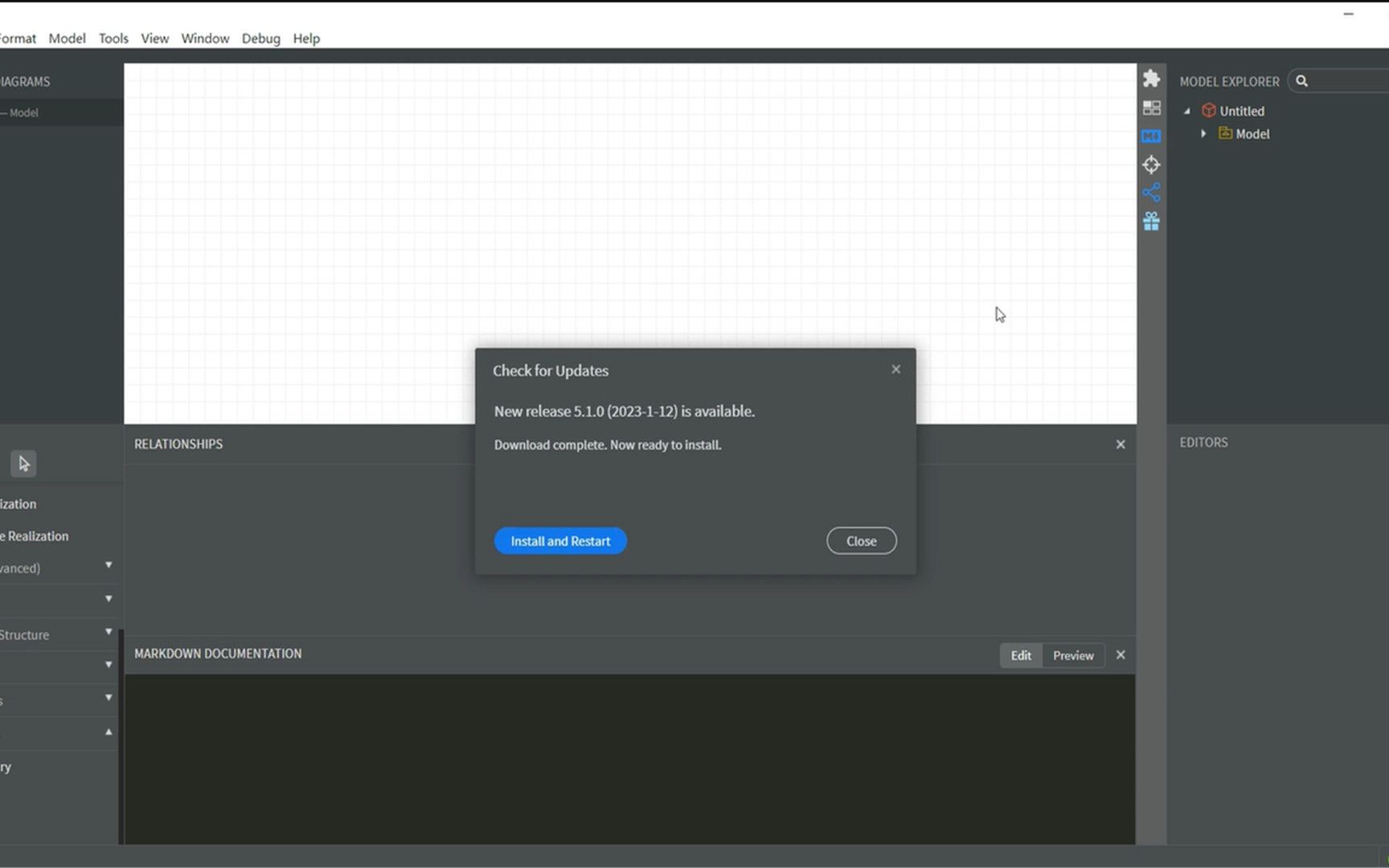 StarUML 5.0.1 建模软件 安装视频攻略 叫你零基础明白