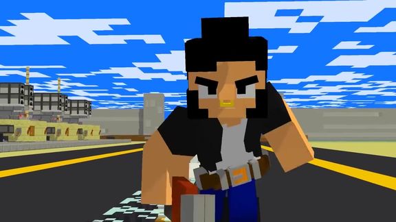 斗殴明星动画,拯救斗殴者,我的世界动画