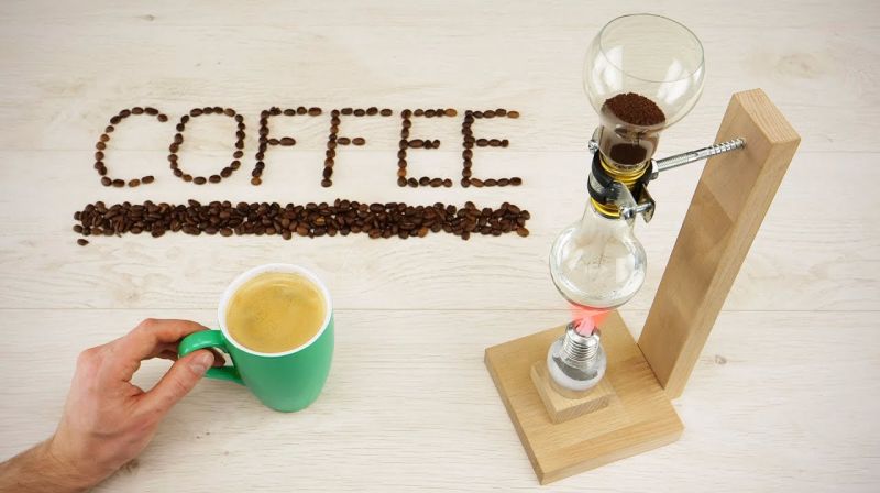 想喝自制手工咖啡很简单,两个灯泡就能解决!
