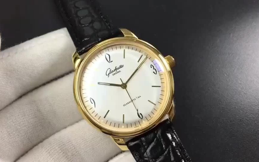 ...德国表格拉苏蒂复古系列六十年代复古腕表,海鸥2824改机,鹅颈微调...