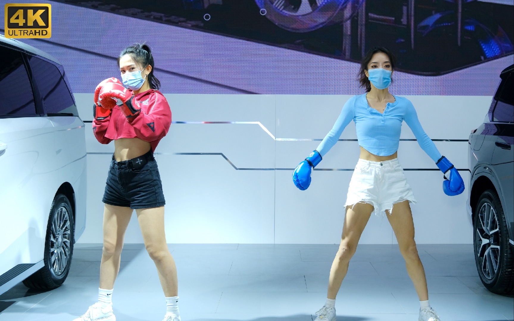 2022年12月,传祺展台美女舞蹈二 南宁车展4K