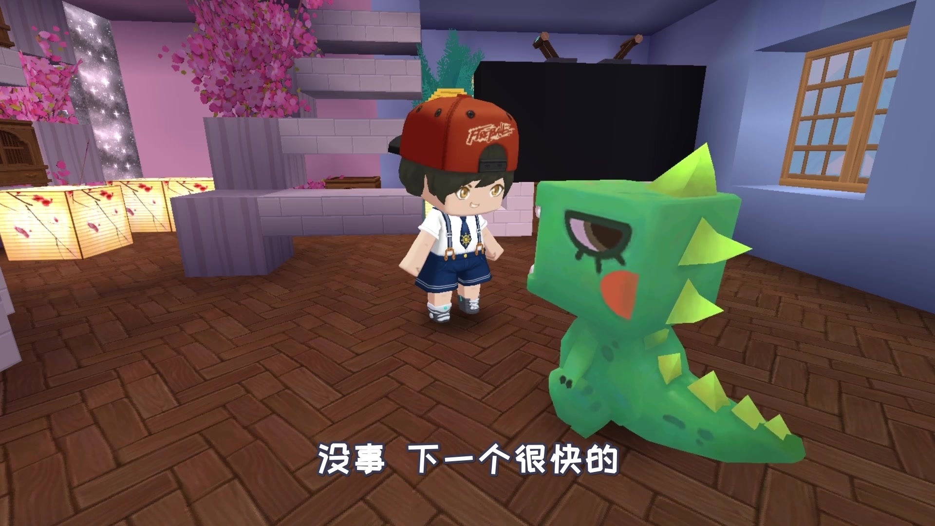 迷你世界:熊孩子给迷斯拉拜年,竟拜成了警匪追逐片?太刺激