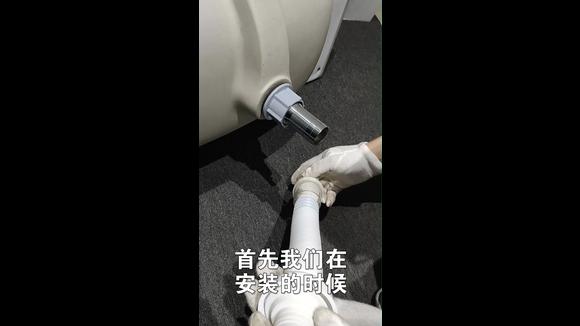 慢道厨卫 下水器 下水软管如何安装