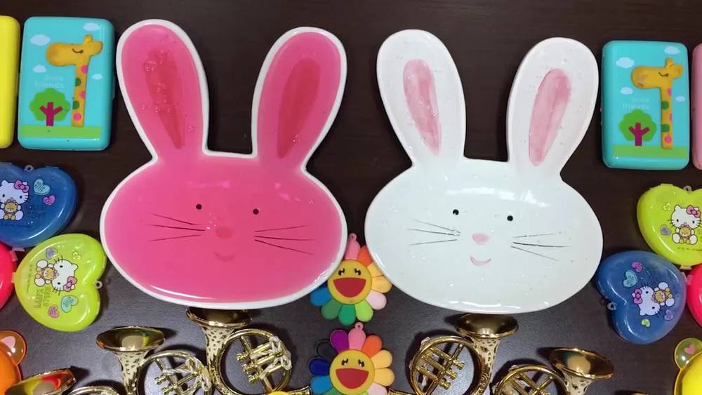 手工史莱姆教程,皮卡丘彩泥和圣诞树史莱姆还有文具盒果冻泥