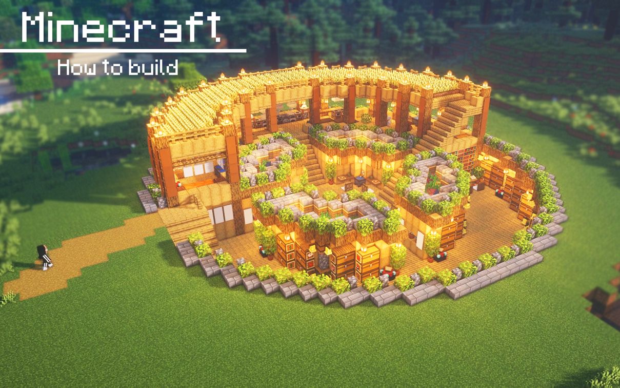 Minecraft:如何在地下和地面基础上建立大型圆圈