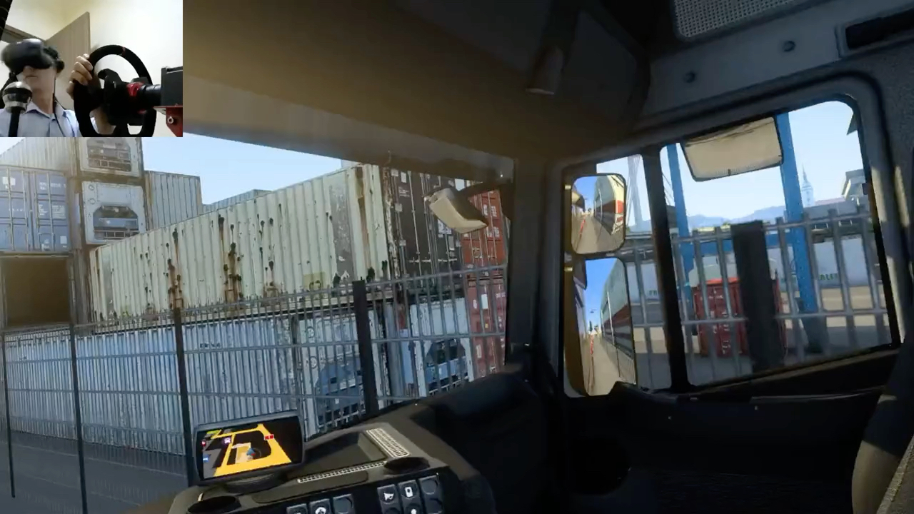 玩欧卡不会倒车不就白玩了吗,请退后,我要开始装逼了【欧卡VR版】