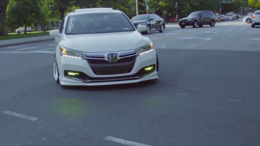 国外车友 改装 本田雅阁 涡轮增压