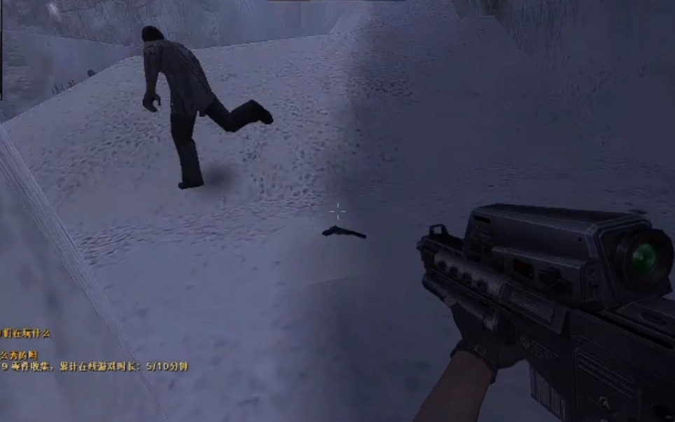 csol:生化模式最空旷的地图,孤独的人类只能紧紧相依