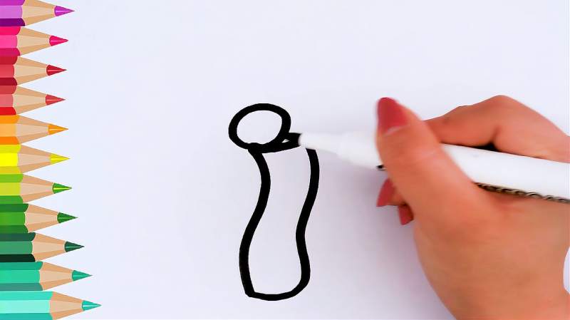 少儿简笔画入门:教你画椰子树