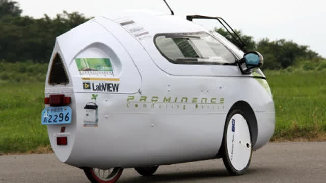 "上开门"电动自行车!车内酷似战斗机,时速60公里!