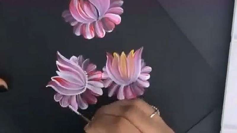 三分钟学画画,好看的菊花,简单好学,保存起来留给孩子