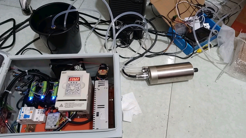 mach3数控电控箱制作调试