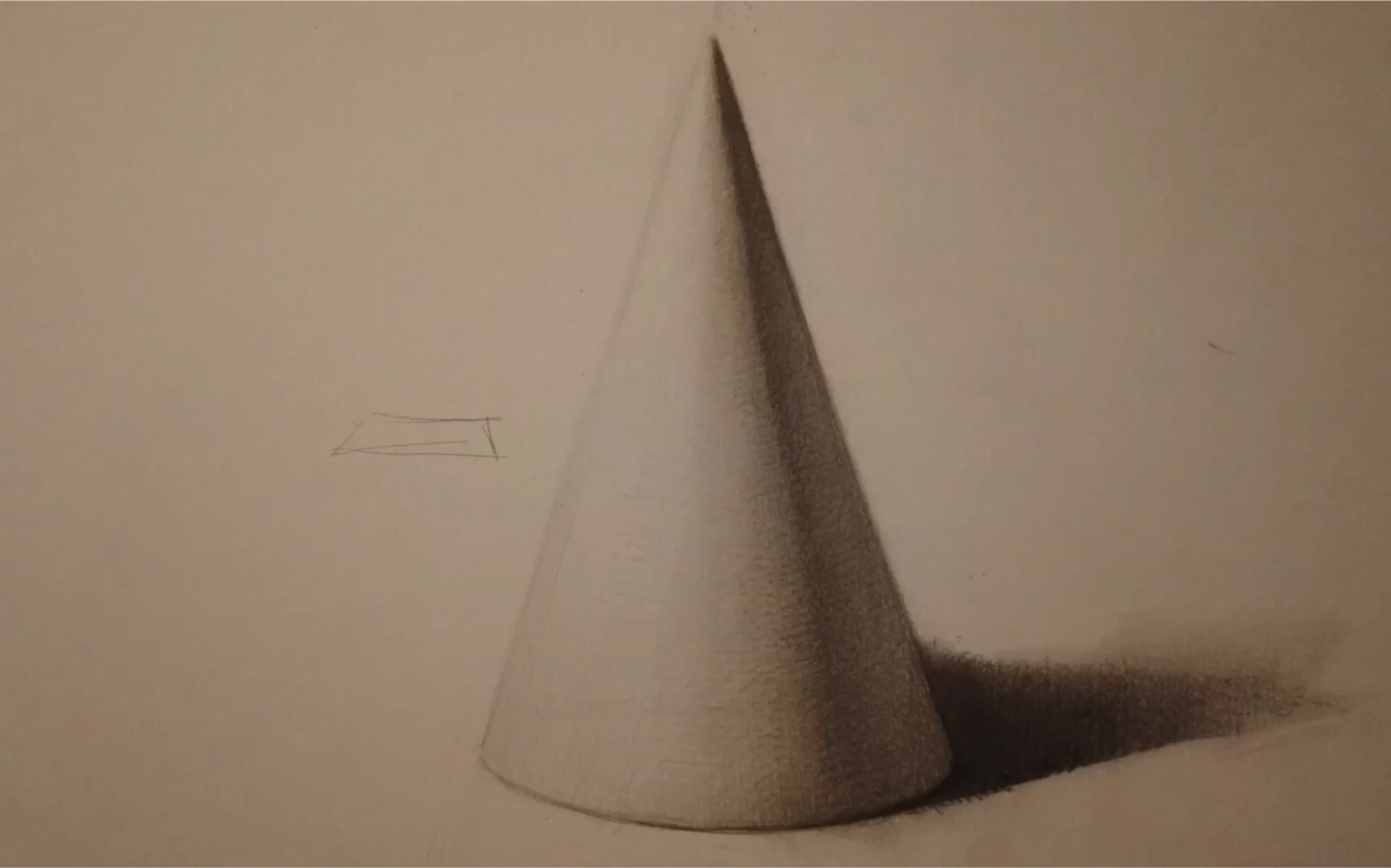 素描几何体 圆锥