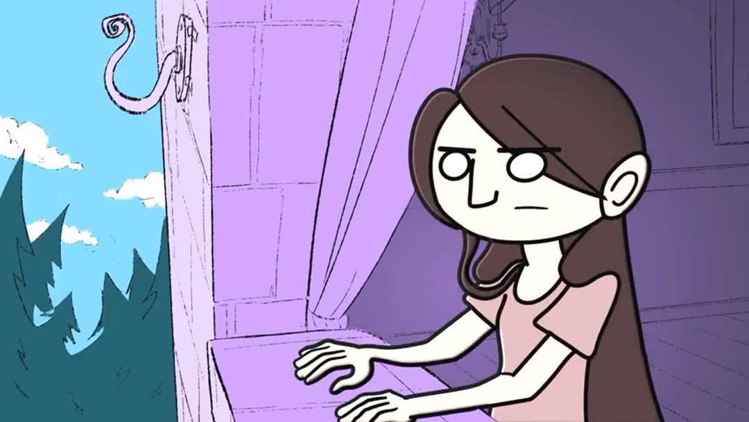 脑洞幽默动画,长发公主找不到王子 无意剪掉了头发让人眼前一亮