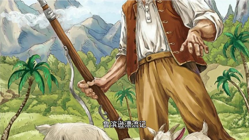 2分30秒速读一本书 鲁滨逊漂流记