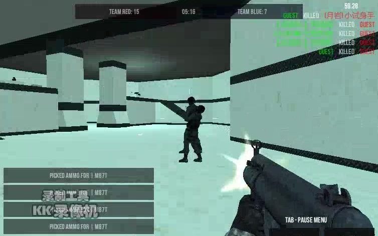 网页版cs,第一天录制,还可以弄代码和彩色的字。