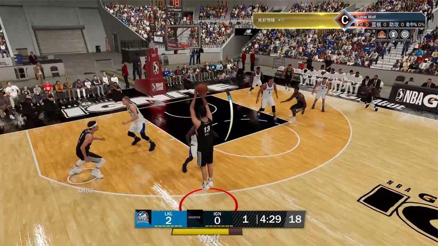 【狼游纪】《NBA2K22》辉煌生涯MC模式全剧情影视化剪辑3