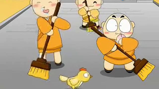 佛教动画-呆如木鸡的故事