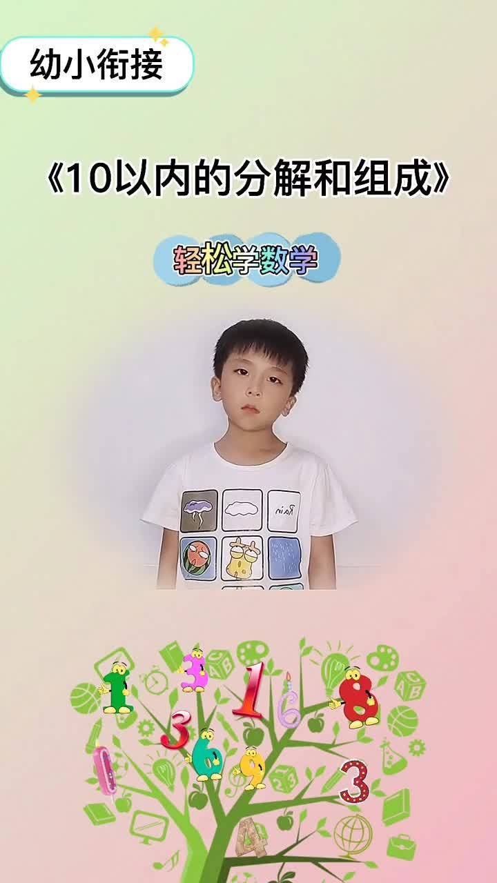 数字魔术:十以内分解与组成的奇幻探索之旅