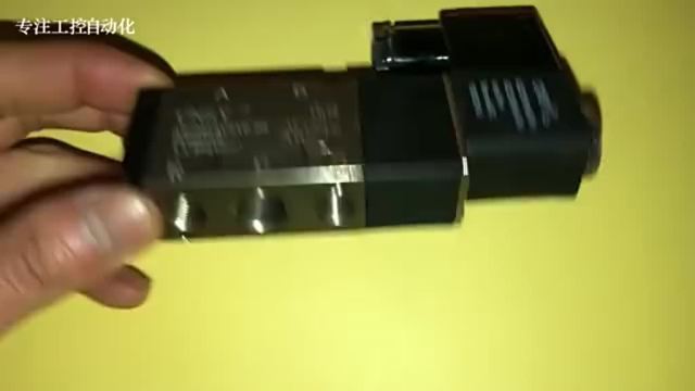 电磁阀标的字母表示什么?谁是进气口...