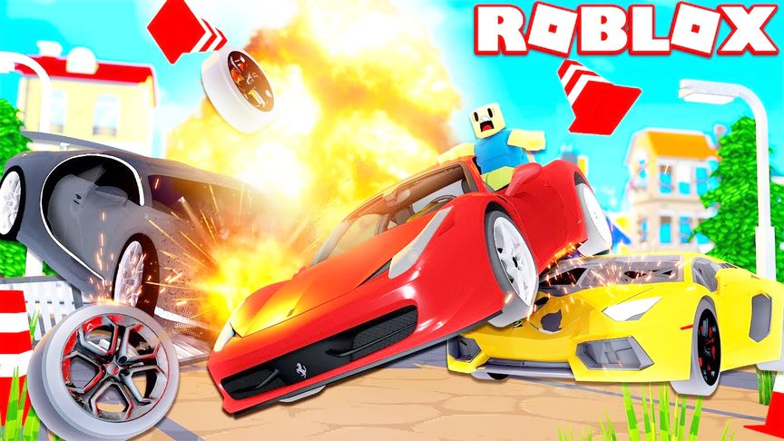 小飞象解说 Roblox销毁模拟器 只要我动动手指豪车瞬间消失!