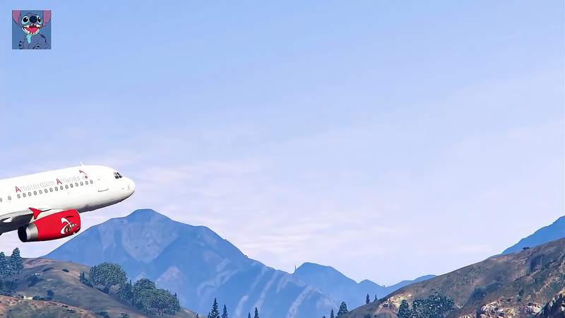 车祸模拟器:两架客机相撞,一架失控落撞向城区,结果高速上爆炸