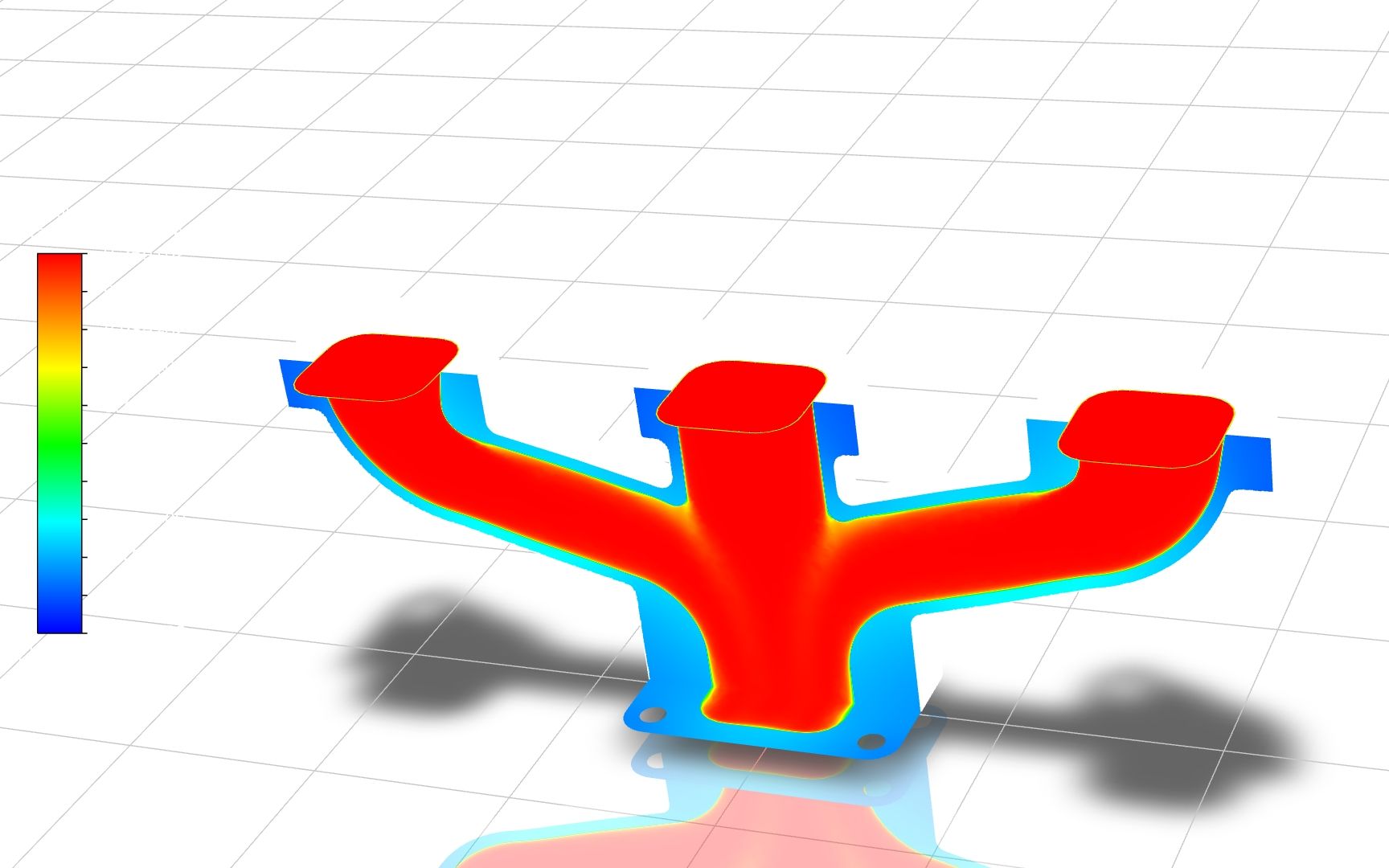 【Fluent2021R1官方案例】第1章:排气歧管中的流体流动