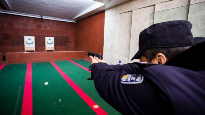 果然视频|任城区公安分局开展第一季度公务用枪实弹射击训练考核