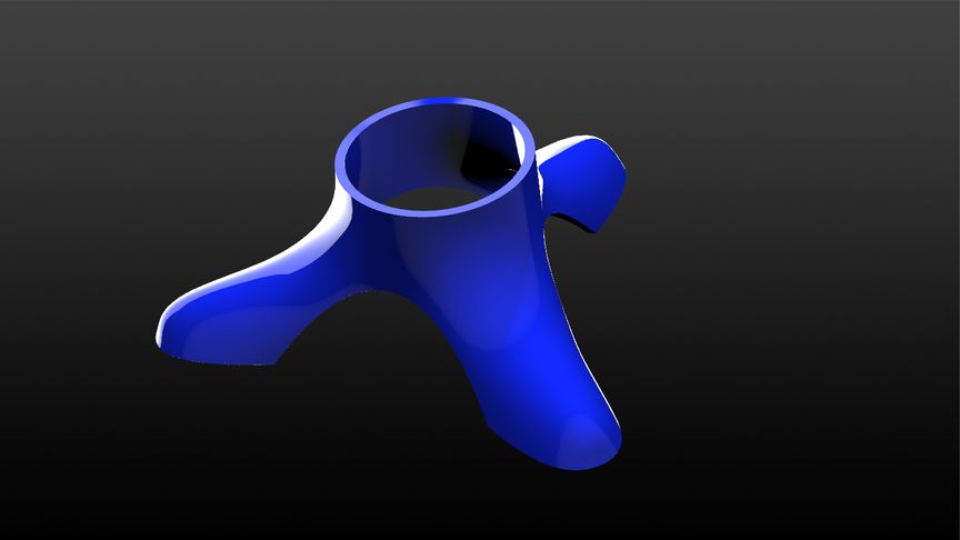 UG曲面建模教程 三角支架曲面造型设计