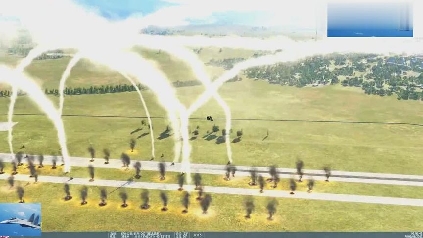70台防空导弹保护机场,可否顺利拦截50架A10战斗机?模拟战斗