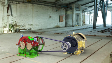 Proe仿真视频-减速器运动仿真