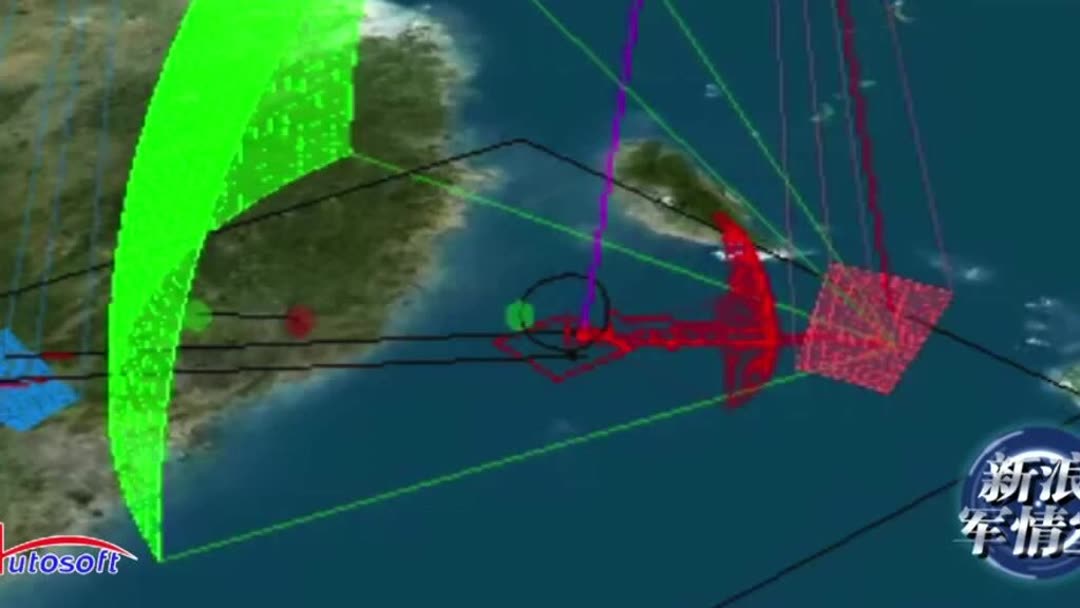 解放军航母编队大战台海 高仿真模拟动画曝光