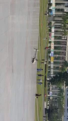 航模直升机飞行表演