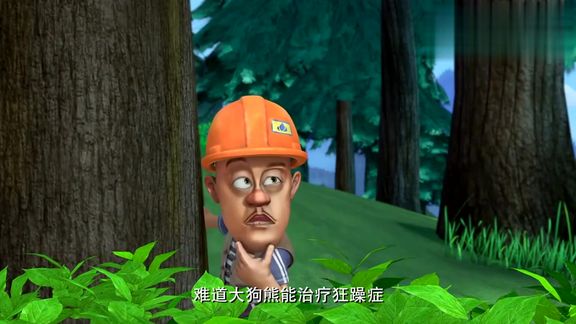 熊出没:光头强熊大熊二能治病,请熊熊们帮忙,还同意不再砍树